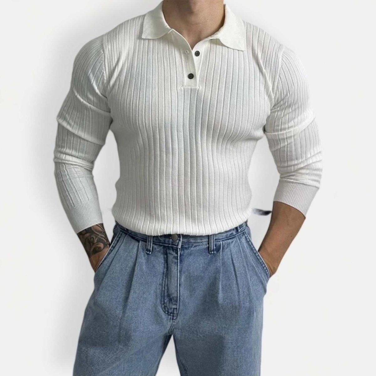 Muscle fit sweater - Stylish Comfort for All Seasons – Antonios